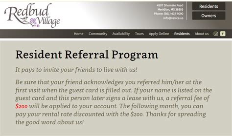 Top 15 Resident Referral Program Examples