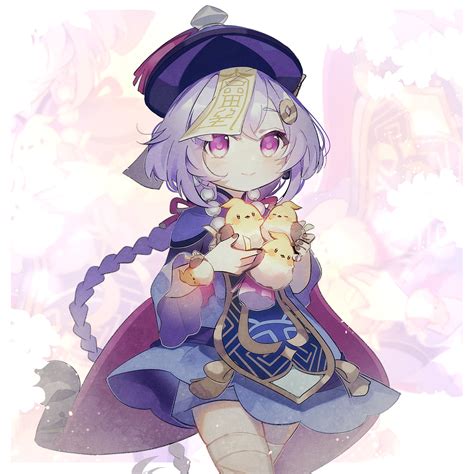 Qiqi Genshin Impact Drawn By Kamino Eru Danbooru