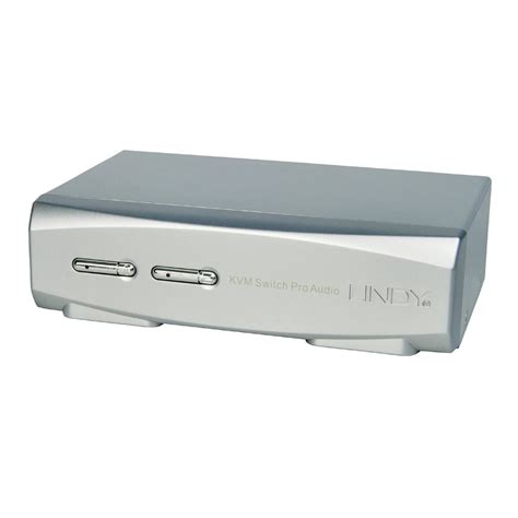 2 Port Kvm Switch Pro Usb 2 0 Displayport 1 2 With Ttu Kvm From Lindy Uk