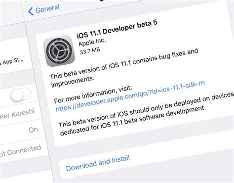 ios 11 1 developer beta 5 is out now along with macos and tvos betas