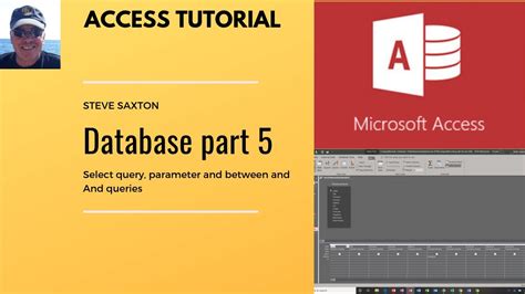 How To Create Select Queries Date Queries And Parameter Queries In