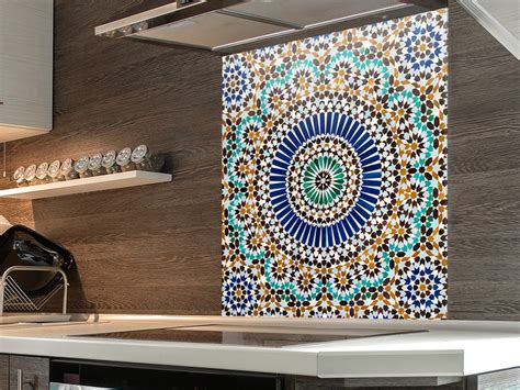 Patterned Tile Effect 2 Splashbacks