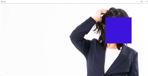 Pythonを用いた顔検出とその加工処理 Opencv Python【プログラムあり】 知のマイニング