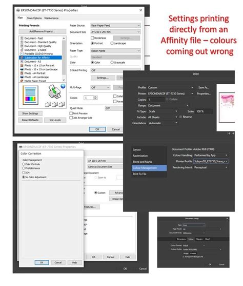 Colour Management Bug Colour Changes V Bugs Found On Windows Affinity Forum