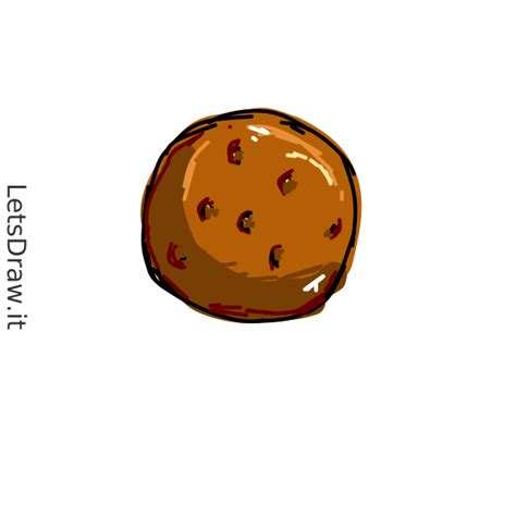 How To Draw Cookie 6dii8zirn Png LetsDrawIt