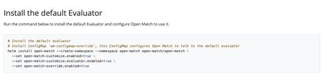 Getting Started Guide Should Be Explicity That HELM Install Will Not