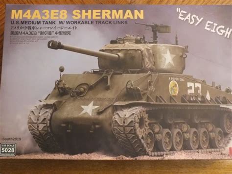 135 Ryefield Models 5028 M4a3e8 Sherman Easy Eight Eur 3409
