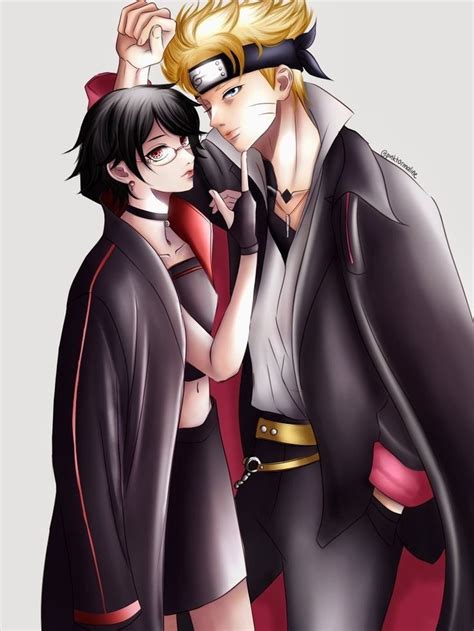Sarada Boruto Boruto Boruto And Sarada Naruto Shippuden Anime