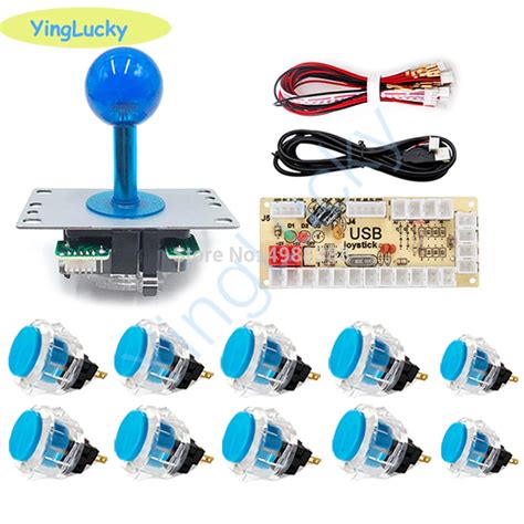 Arcade Joystick Kit Usb Encoder Pc Controller Sa Grandado