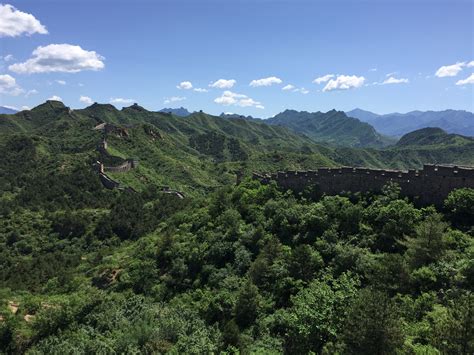 河北承德雨后金山岭长城天空湛蓝 承德频道 长城网