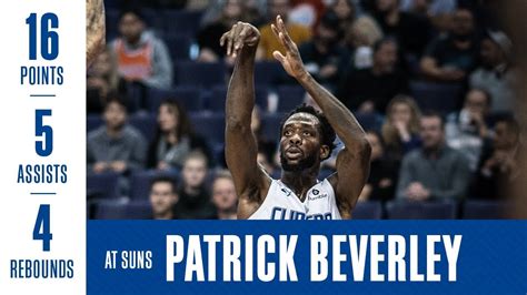 Patrick Beverley Highlights At Suns 1 4 Youtube