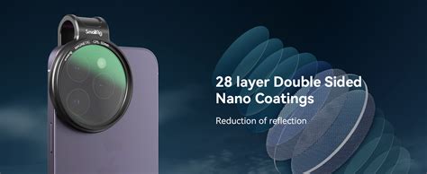 Smallrig 52mm Magnetic Circular Polarizers Filter Kit