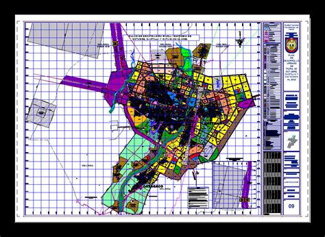 Plane Zoning Of Piura DWG Plan For AutoCAD Designs CAD