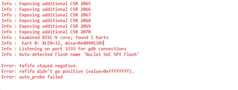 常见错误jtag Scan Chain Interrogation Failed All Ones的总结全国大学生集成电路创新创业大赛risc V论坛讨论risc V Mcu中文社区