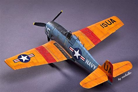 Istvan Michalkos Scale Models Grumman F6f 5k Hellcat Vu 1 Ua15 Radio