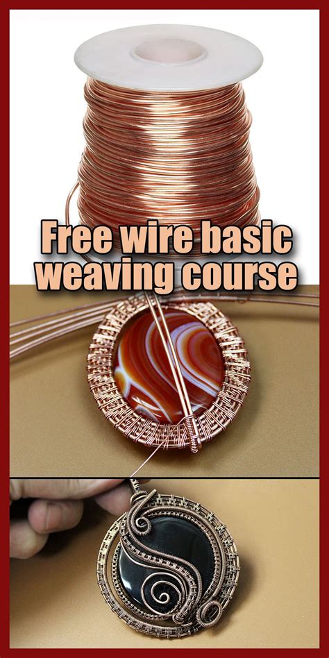 Wire Wrap Tutorials Free Wire Basic Weaving Course Wire Wrapped