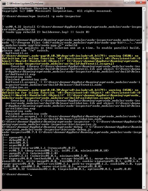 node js node inspector debugging stack overflow