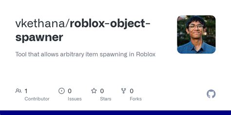 Github Vkethanaroblox Object Spawner Tool That Allows Arbitrary