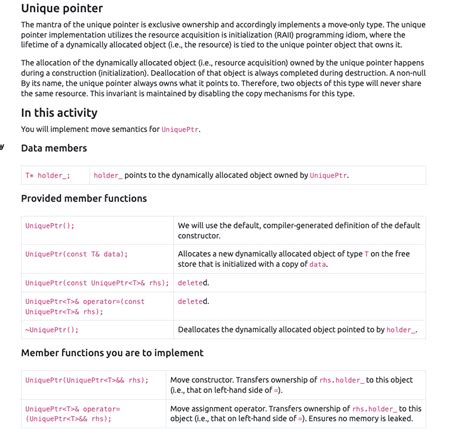 Unique Pointer The Mantra Of The Unique Pointer Is