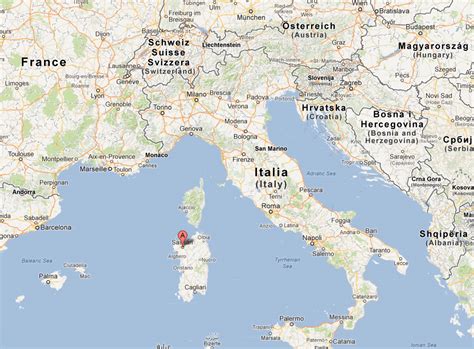 Sassari Map And Sassari Satellite Images