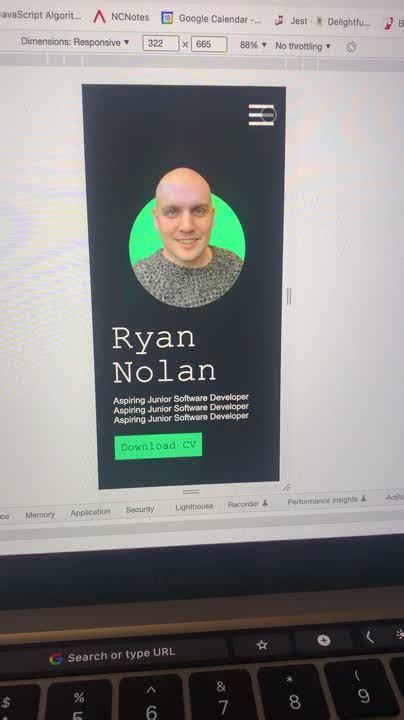 Ryan Nolan On Linkedin Html Css Javascript