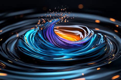 An Abstract Representation Of The Ozone Layer As A Protective Force