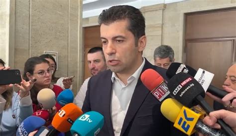 Кирил Петков Приемането на три антикорупционни закона са условието на