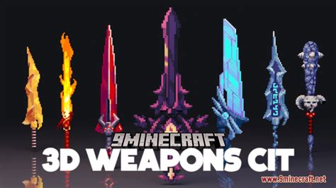 3d Weapons Cit Resource Pack 1minecraft