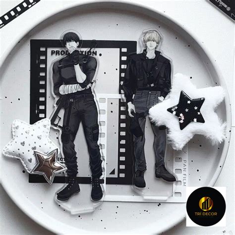 Mô Hình Standee Manga Payback Báo Thù Acrylic Stand Yoon Jay Lee Yoohan Anime Keychain Korean Bl