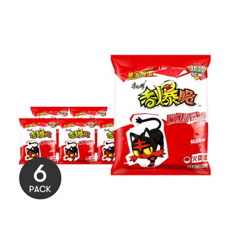 Master Kong Wheat Cracker Egg And Spicy Crawfish Flavor 116 Oz6 Pack