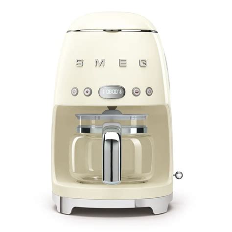 Jual New Smeg Drip Filter Coffee Machine 50s Stylecream Dcf02creu