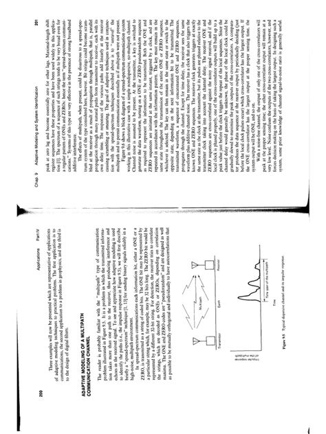 Adaptive Modeling Of A Multipath Pdf