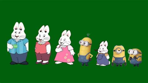Max And Ruby Meets Minions Green Screen By Johnathajones On Deviantart