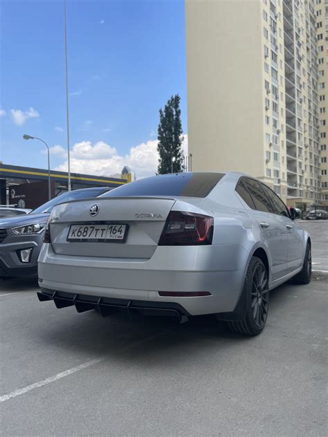 Диффузор OCTAVIA a7 FL — Skoda Octavia A7 Mk3, 1,8 л, 2017 года ...