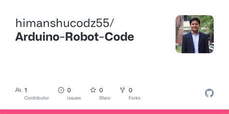 Github Himanshucodz55arduino Robot Code
