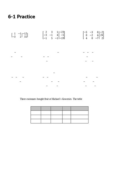 Practice 6 1 Multivariable Linear Systems And Row Operations Pdf