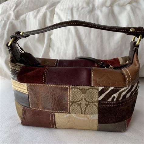 Rare Patchwork Coach Bag Very Light Scuff On One Depop
