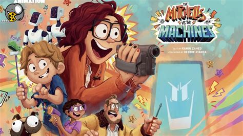 انیمیشن فوق العاده و طنز میچل ها در برابر ماشینها 2021 The Mitchells Vs Machines دوبله فارسی