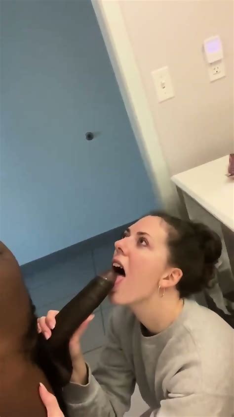 Beautiful Woman Enjoying Sucking Her Bbchair Pulled Back Hoops Are