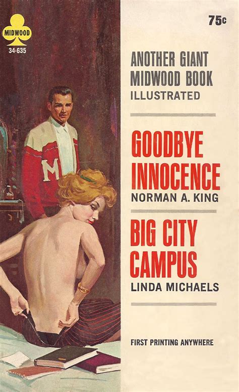 Campus Sex Club Goodbye Innocence Big City Campus Pulp Covers