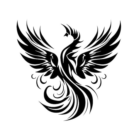 Premium Vector Rising Phoenix Logo Vector Illustration Rising Phoenix