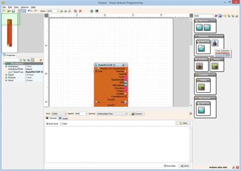 Esp8266 And Visuino Wi Fi Network Scanner