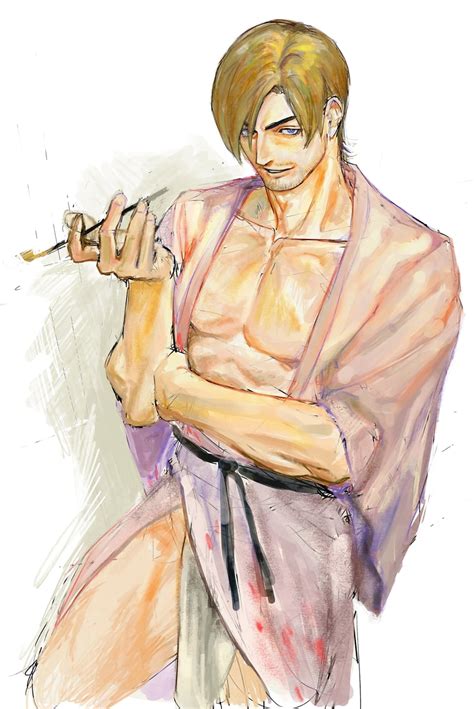Leon S Kennedy Resident Evil Drawn By Dyom Danbooru
