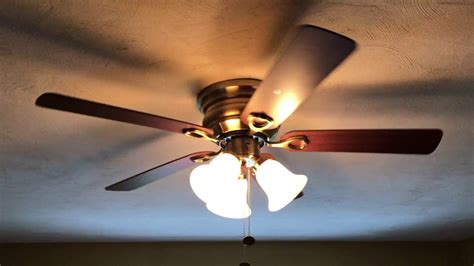 Hampton Bay Clarkston Ceiling Fan 44” Antique Brassfull Video Youtube