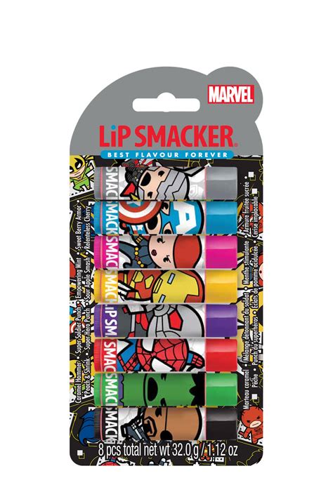Lip Smacker Marvel Lip Balm Party Pack Of 8 Stylishcare