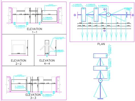 Security Barrier Cad Block At Helen Ball Blog