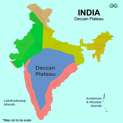 Landforms Of Deccan Plateau