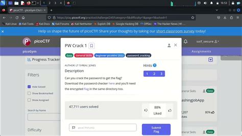 Cracking The Code Picoctf General Skills Pw Crack 1 Walkthrough Beginner Friendly Youtube