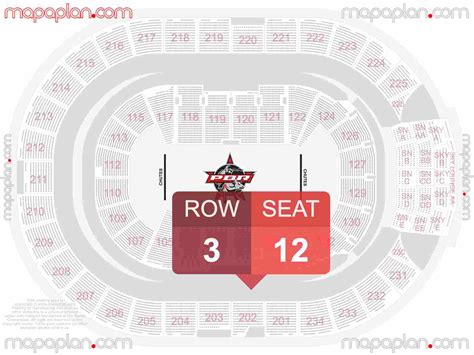 Edmonton Rogers Place Detailed Interactive Seating Map With Seat And Row Numbers