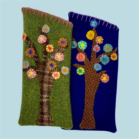 Embroidered Sunglass Case Kit Sew Outside The Box